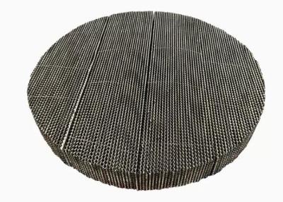China 316L Stainless Steel 450Y Corrugated Distillation Packing 3000mm Column Height for sale