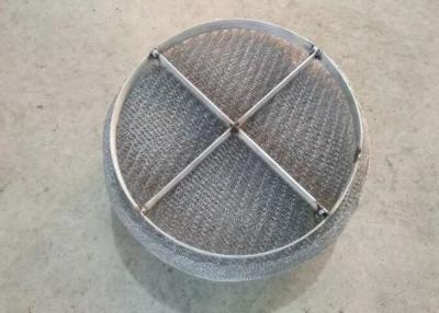 China 150mm Customized Wire Mesh Demister Mist Eliminator Pad 304 316L Stainless Steel for sale