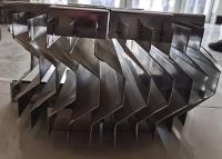 China 500mm Diameter C Type Vane Pack Mist Eliminator Demister Pad for sale