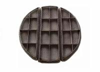 China SS304 Knitmesh Demister Pad 500mm Diameter 100mm Thickness Mist Eliminator for sale