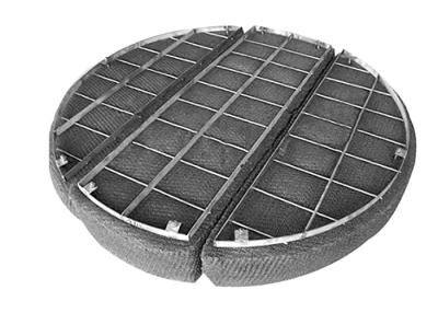 China PTFE Vane Pack Mist Eliminator Demister Corrosion Resistant 150mm Thickness 280kg/m3 Density for sale