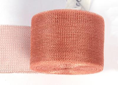 China 0.23mm Pure Copper Knitted Wire Mesh Gas Liquid Filter for Cleaning 100mm Width for sale