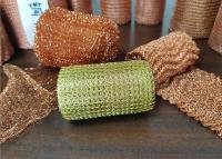 China SS321 Plain Wire Mesh Roll 300mm Width For Demister Making for sale