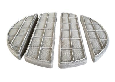 China ISO Demister Mesh Pad Mist Eliminator 0.25mm SS304 316 316l 9 lb/ft3 for sale