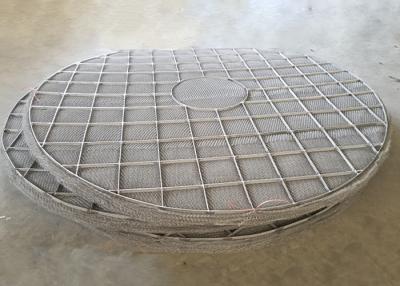 China Ss304 Tailor Mesh Pad Mist Eliminator Donut Shape for sale