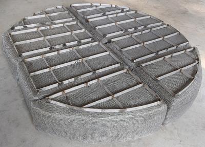 China PP SS304 2205 Knitmesh Demister Pad 4718-100mm 144Kg/M3 Mist Eliminator for sale