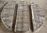 China Stainless Steel Demister Pad Gas Liquid Filter Defogging Mesh 150mm Thickness 0.23mm Wire for sale