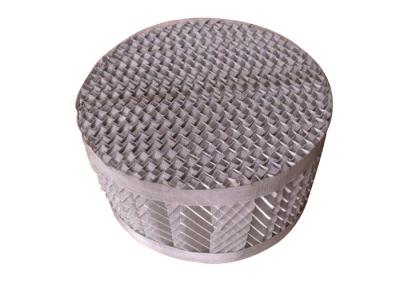 China 304 Wire Mesh Structured Packing BX CY Type for Distillation Column 500 m2/m3 700 m2/m3 for sale