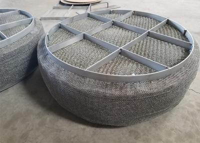 China 2500mm Plastic PTFE Knitmesh Demister Mat 25x3mm Flat Bar for Industrial Separation for sale