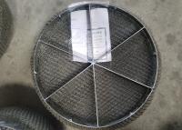 China SS304 Wire Mesh Mist Eliminator Pad 150mm Thickness 0.23mm Wire Diameter Gas Liquid Filtering for sale