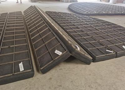 China SS304 750mm Wire Mesh Mist Eliminator Pad Cellular Structure 100mm Thick for sale