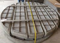 China 300mm Mesh Pad Demister Mist Eliminator SS304 1800mm Diameter for 1-3 Micron Fine Droplet for sale