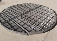China Round Stainless Steel 316 Wire Mesh Demister Pad 1400mm 3 Sections for Wet Scrubber for sale