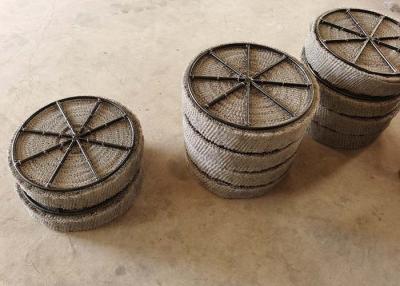 China York 431 SS316 Stainless Steel Mist Eliminator Mesh Pad 350mm Thick 3400mm Diameter for sale
