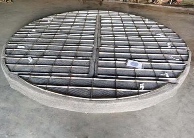 China SS304 Wire Mesh Demister Pad 100mm 150mm Thickness Gas Liquid Filter for sale