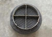 China SS316L Co Knitting Demister Mist Eliminator Pad 80 kg/m3 150mm Thickness Rectangular for sale