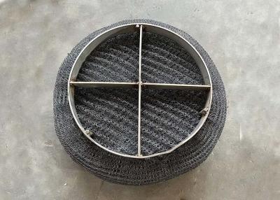 China SS316L Co Knitting Demister Mist Eliminator Pad 80 kg/m3 150mm Thickness Rectangular for sale