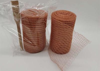 China 5x30 ft 100% Pure Copper Knitted Wire Mesh for Demister Pad Gas-Liquid Separator for sale