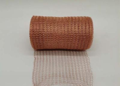 China Pure Copper Knitted Wire Mesh Roll 100 Feet 5 Inch for Pest Control Rodent Proof for sale