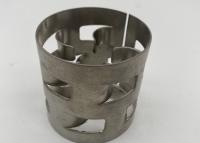 China 25mm Stainless Steel Pall Ring 209 m2/m3 Surface Area for Chemical Distillation for sale