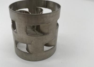 China 321 Stainless Steel Pall Rings 50mm Absorption Tower Packing 0.8mm Thickness for sale