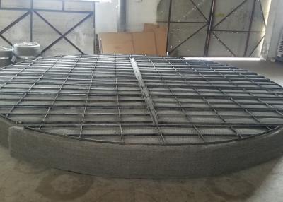 China Titanium Demister Pad Mist Eliminator 2000mm Diameter 150mm Height 65 kg/m3 Density for sale