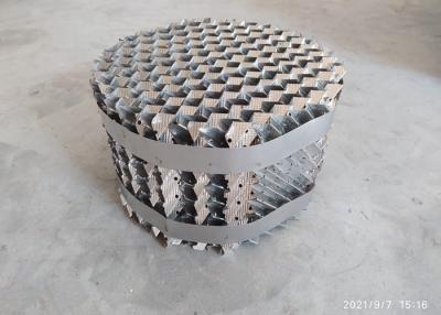 China SS316L 500X Metal Structured Packing Material Custom Size 400-100mm for Distillation for sale
