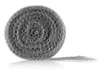 China Cable Shielding Knitted Wire Mesh Roll 200MM Wide 1000MM Long Flatten Type for sale