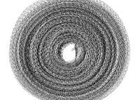 China Cable Shielding Knitted Wire Mesh Roll 200MM Wide 1000MM Long Flatten Type for sale