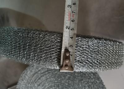 China 300mm Roll SS Knitted Filter Wire Mesh Double Wire Knitting for sale