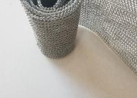 China 316L Round Wire Knitted Wire Mesh Screen 100mm Width ISO9001 for sale