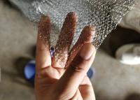 China Single 0.25mm Knitted Wire Mesh 431 Type Titanium Wire Mesh Screen for sale