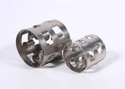 China 304 Stainless Steel Pall Ring 76x76x1mm Metal Random Packing Custom Fabrication for sale