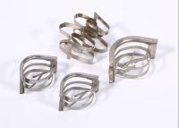 China 1/2 inch 25mm SS316 Metal Saddle Ring Random Packing for Column Internals for sale