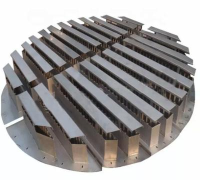 China Diamerter 500mm Distillation Tower Internals Random Packing Column SS304 Plate for sale
