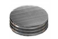 China SS316 Mesh Corrugated Packed Column Tower Internals Diameter 450mm for sale