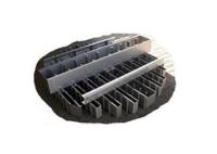 China 4mm Thickness Packed Tower Internals SS304 SS316 Liquid Distributor Packed Column for sale