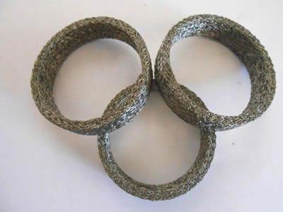 China TUV Knitted Wire Mesh Gasket 6.35mm ID 11.1mm OD EMI RFI Shielding Corrosion Resistant for sale