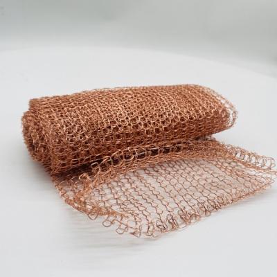 China 30.48m Pest Control Copper Mesh Knitted Style 99.9% Copper TUV Certified for sale
