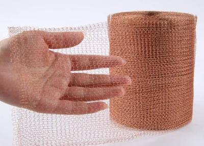 China 99.9% Pure Copper Knitted Wire Mesh 5in x 50ft Wildlife Stopper for DIY Hole Sealing for sale