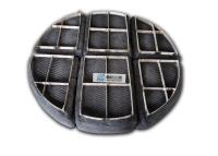 China Stainless Steel Wire Mesh Demister Pad 100-150mm for Gas Liquid Separation for sale
