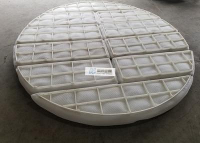 China Plastic Wire Mesh Demister Pad 100mm to 150mm Standard Type Mist Eliminator for sale