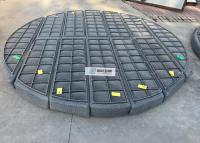 China High Porosity Demister Mesh Pad Round Shape 100-150mm Thickness Custom Diameter for sale