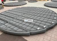 China High Porosity Demister Mesh Pad Round Shape 100-150mm Thickness Custom Diameter for sale