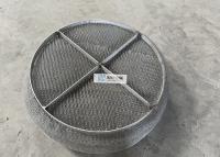 China 150mm Copper Wire Demister Pad High Efficiency Mist Eliminator for Gas Liquid Separation for sale