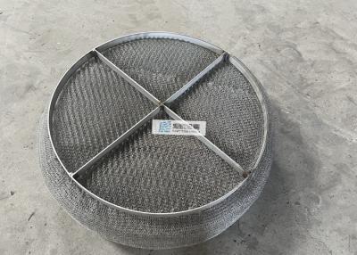 China 150mm Copper Wire Demister Pad High Efficiency Mist Eliminator for Gas Liquid Separation for sale