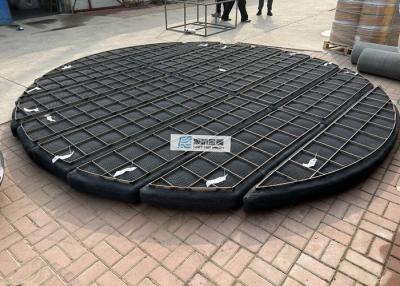 China Industrial Wire Mesh Demister Pad 95% Filter Rating 100-150mm Thickness for Gas-Liquid Separation for sale