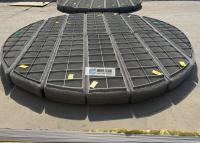 China Industrial Wire Mesh Demister Pad 95% Filter Rating 100-150mm Thickness for Gas-Liquid Separation for sale