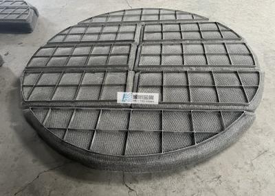 China 300mm Wire Mesh Demister Pad for Distillation Columns 0.2-0.35mm Wire Diameter for sale