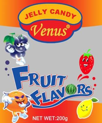 China 10g Fruit Jelly Candy with Private Label & OEM Service - 200g Bulk Bags from China Manufacturer for sale